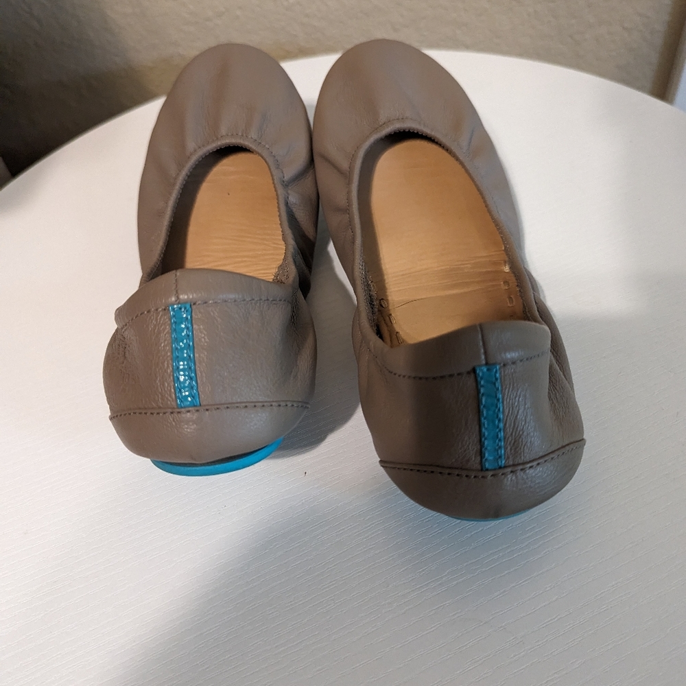Tieks Tan Ballet Flats - Gem